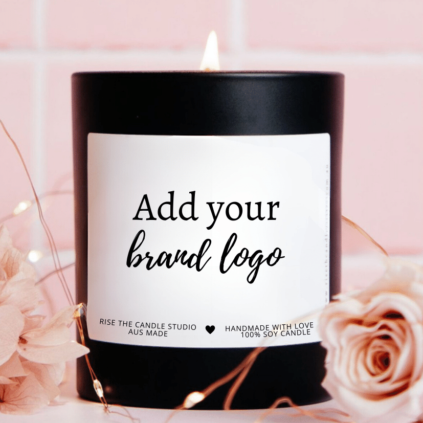 Branded / Logo Candle – RISE The Candle Studio